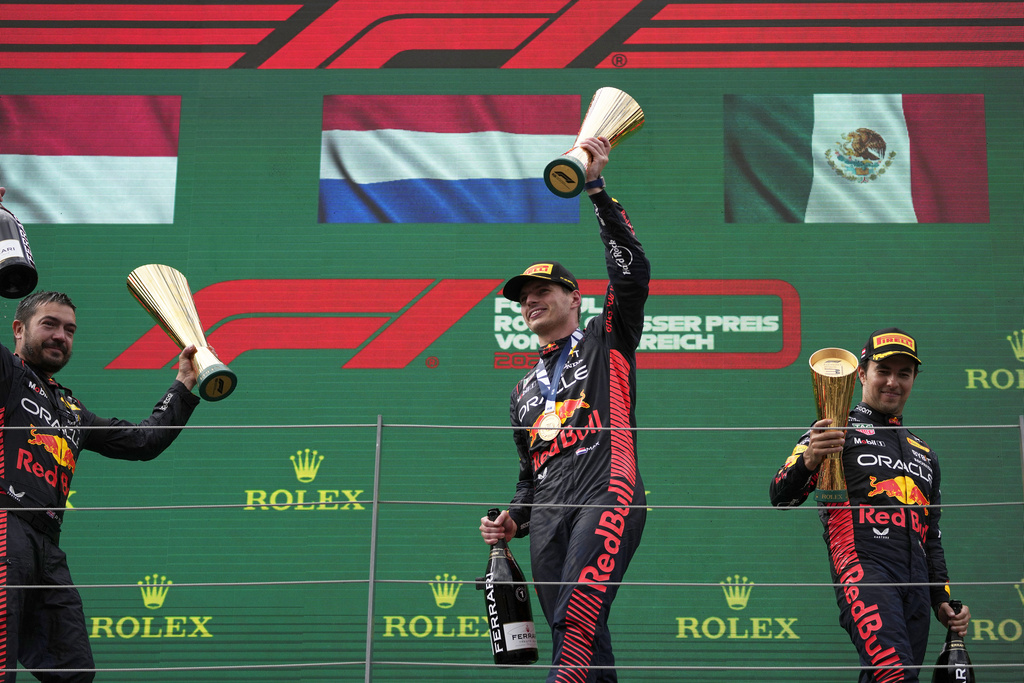 F1︱韋斯特本再贏奧地利站 連贏5站冠軍 | am730