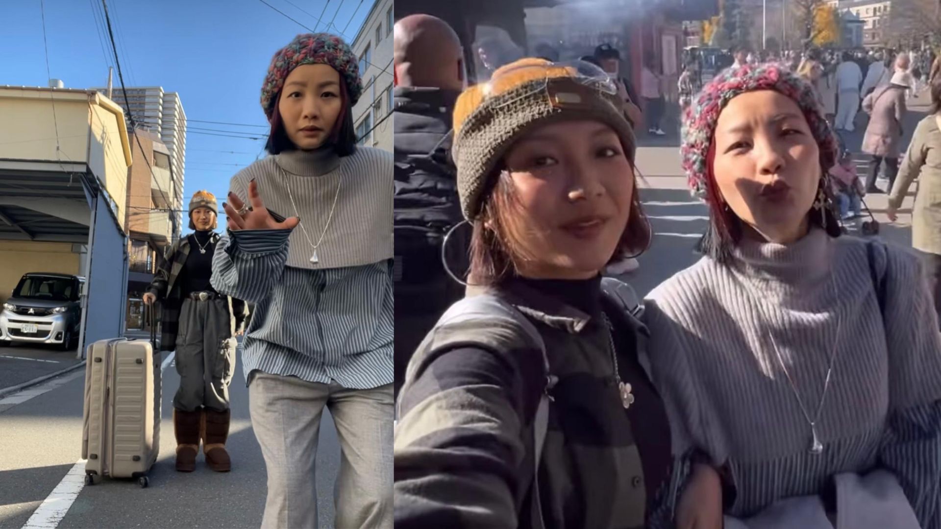 Marf邱彥筒帶媽咪遊東京 Sweet爆同框似Twins多過母女 | am730