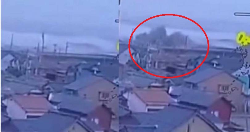 日本石川縣地震｜海嘯衝擊畫面曝光 NHK女主播大叫「快逃」 | am730