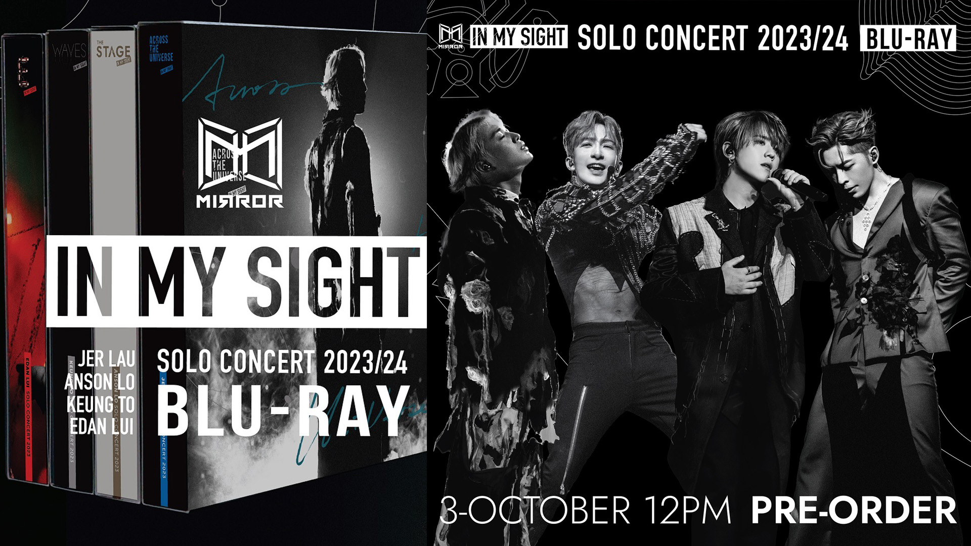 MIRROR四子個人騷藍光碟細節公開 10．3月公開預訂 | am730