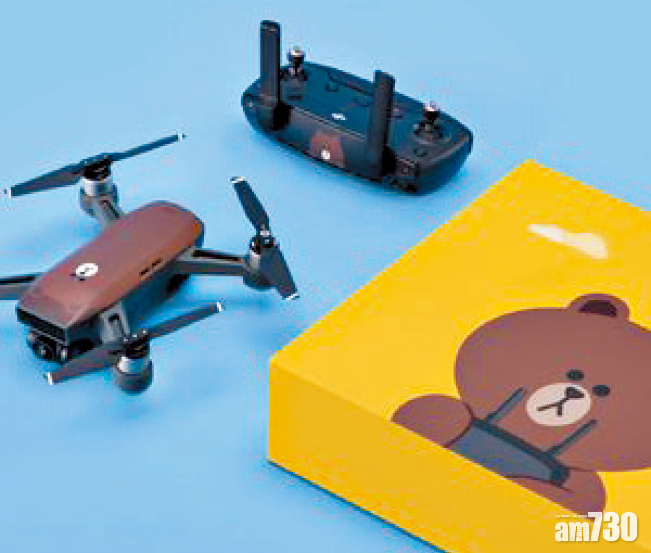 DJI與Line聯乘 推出特別版無人機 | am730