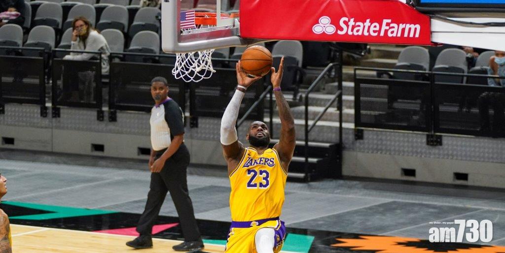 NBA｜大帝發威 湖人獵熊作客4連勝 | am730