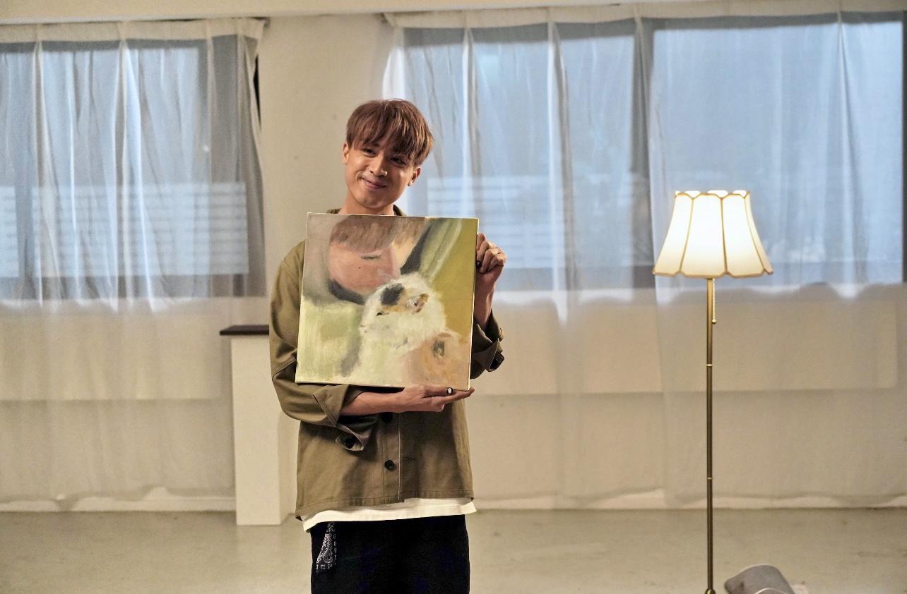 陳健安分享《好好掛住》MV畫作 展出AK@MIRROR《造星V》Tiger Foo作品 | am730