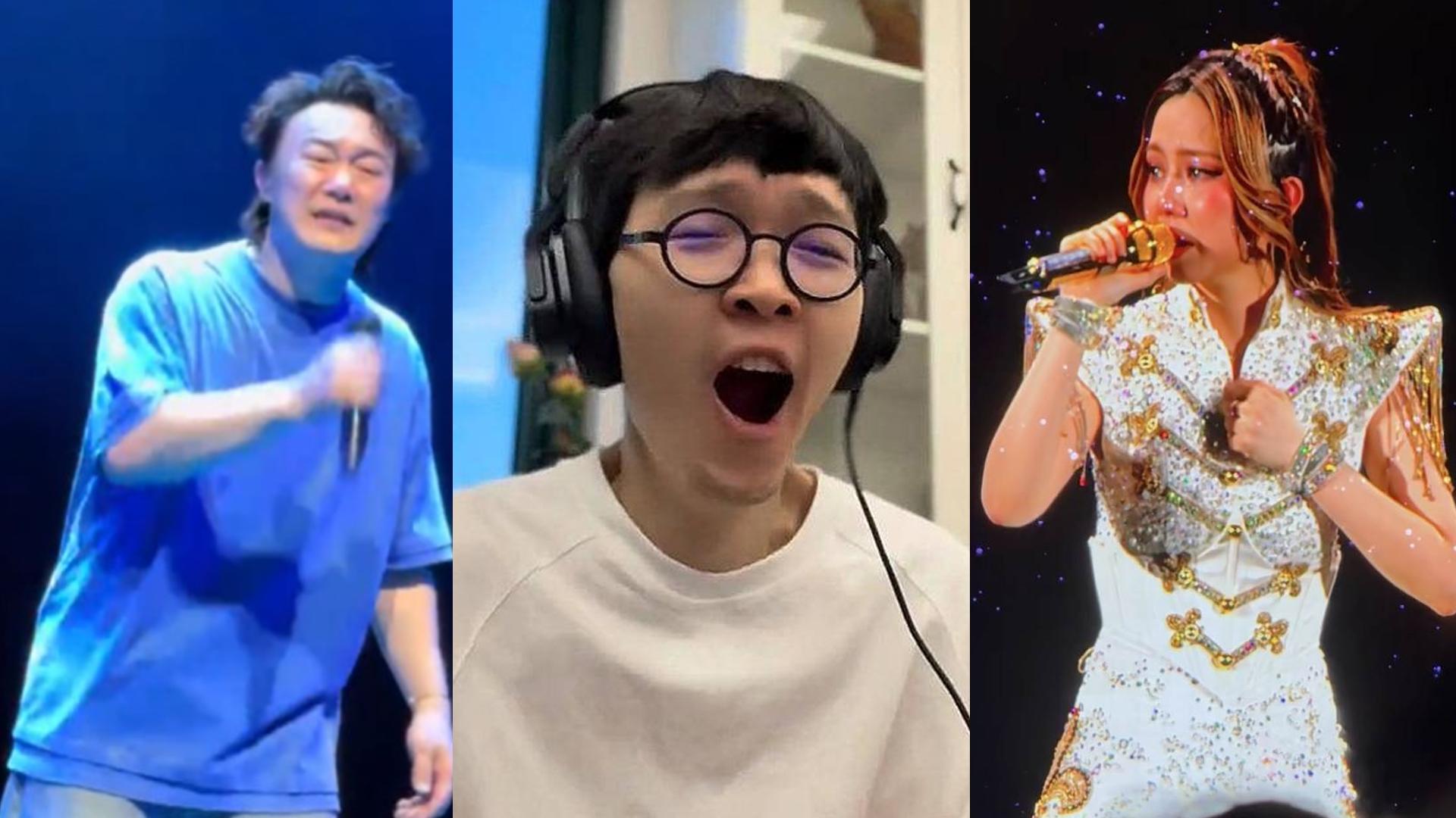 方大同離世｜G.E.M.兩度落淚 陳奕迅騷上哽咽唱《孤獨患者》 | am730