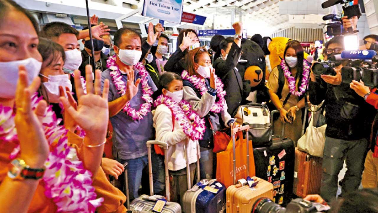 開關首日湧入逾200日韓泰團客 台灣目標年底70萬人次入境 | am730