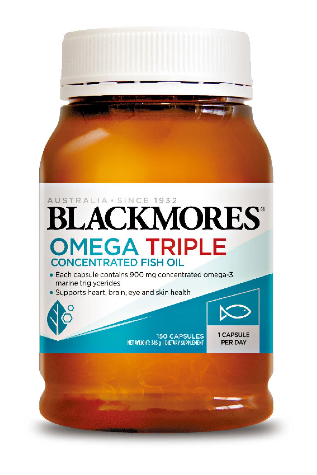 BLACKMORES® 三倍高濃度深海魚油 (150粒) | am730