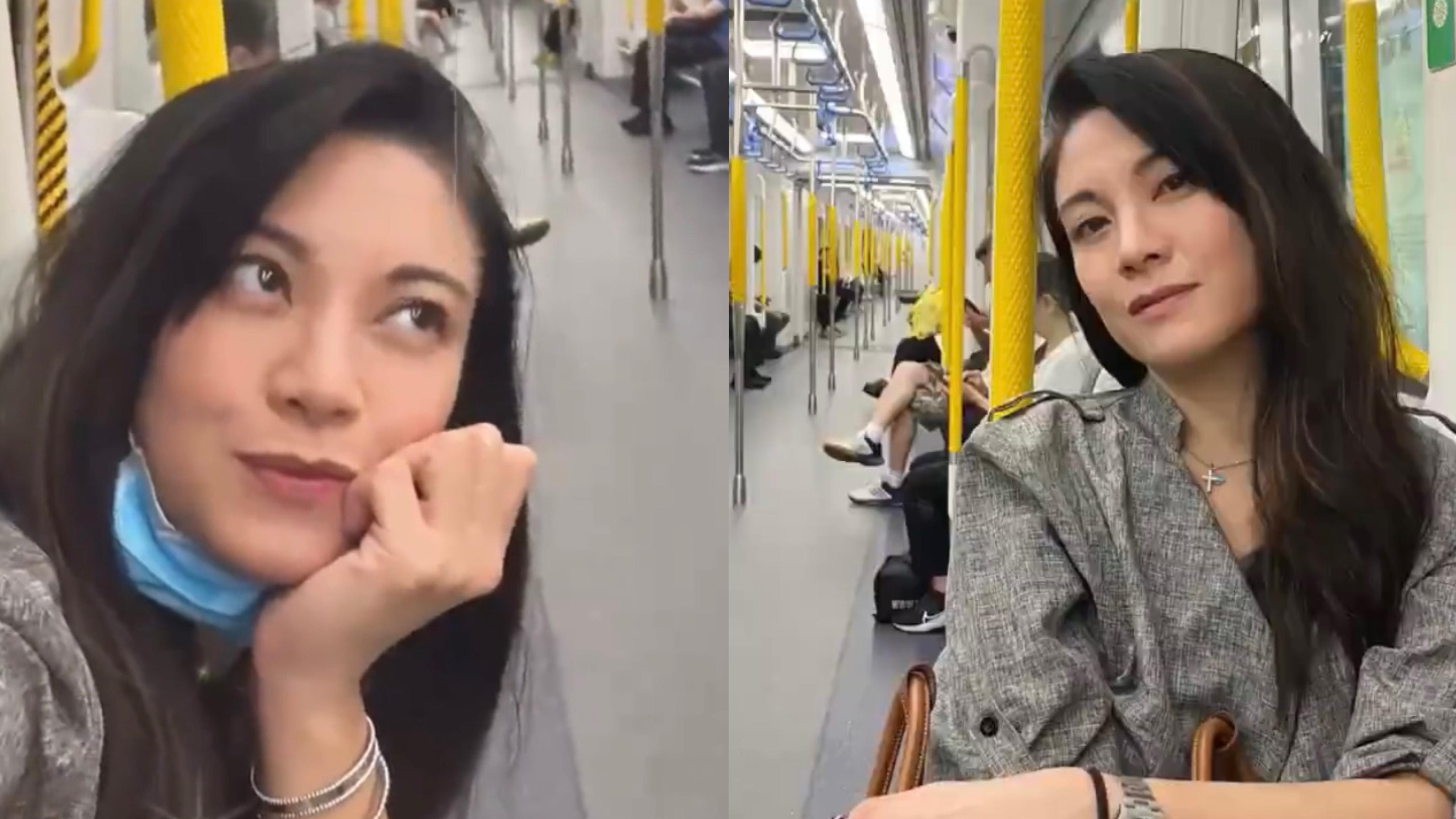 廖碧兒唔做「拜金女」 忽然貼地搭港鐵狂打卡 | am730