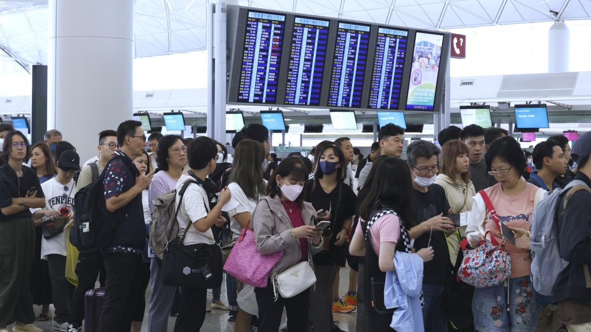 颱風小犬・航空交通｜機管局預計220班航班取消或延誤 以內地日本航線為主 | am730