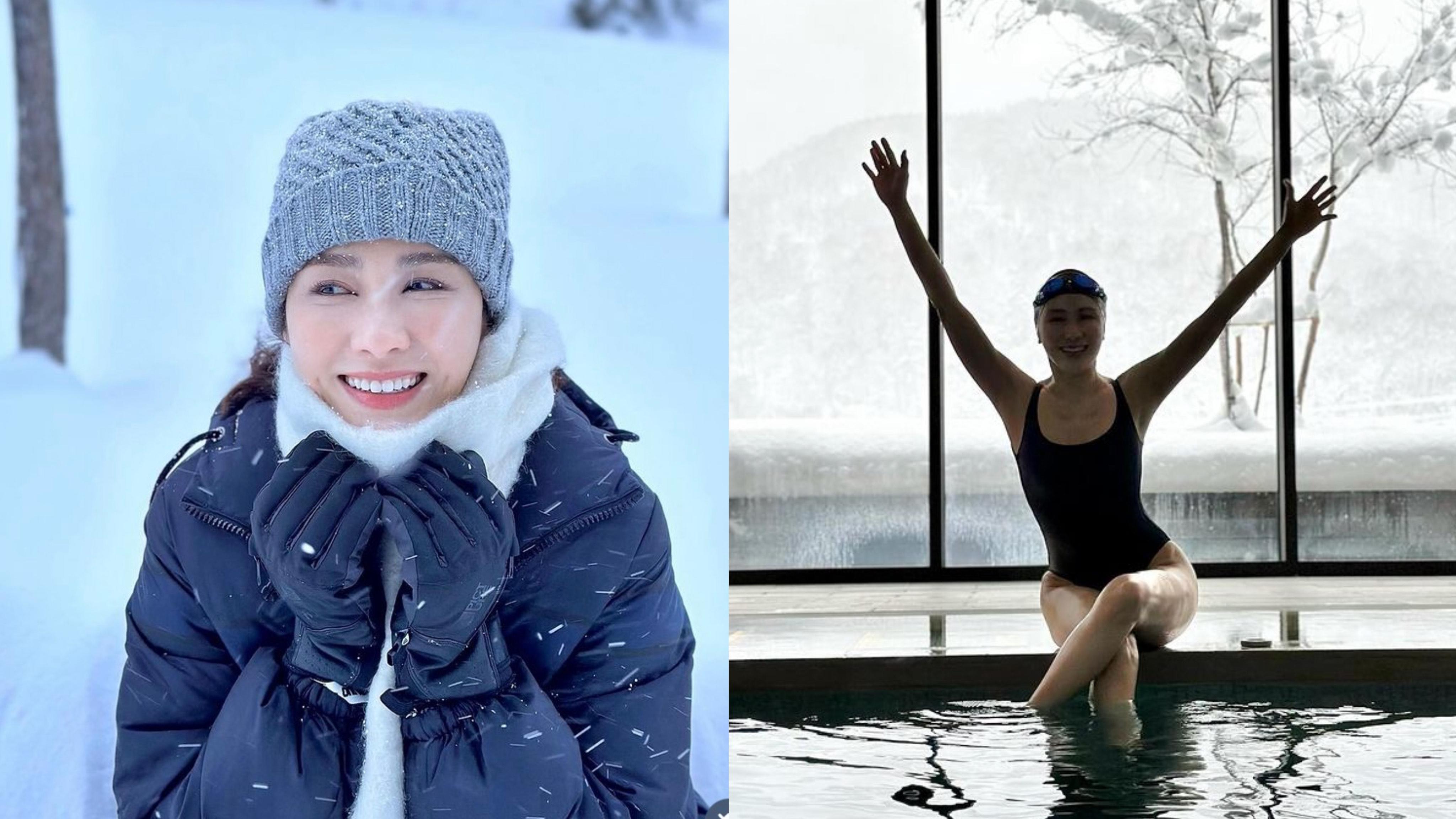 黎姿52歲雪地曬泳照 網民激讚「顏值爆燈」 | am730