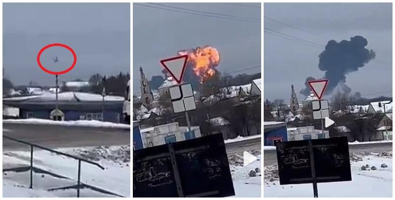 烏克蘭局勢｜俄運輸機墜毀74死 包括65名被俘烏兵 疑烏軍導彈擊落(有片) | am730