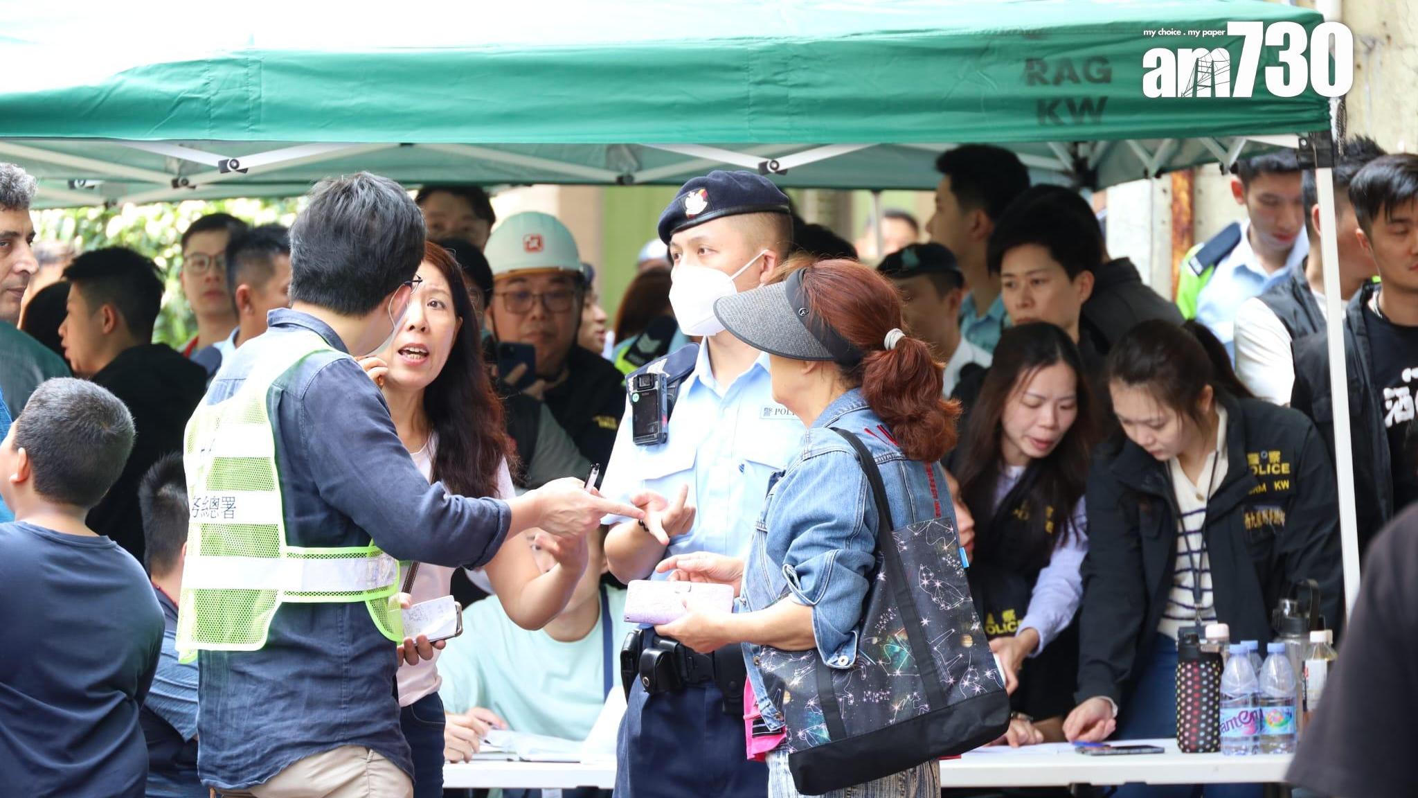 佐敦華豐大廈火警｜居民登記後可上樓取必須物品 據悉存大量膠袋天井為起火源頭 | am730