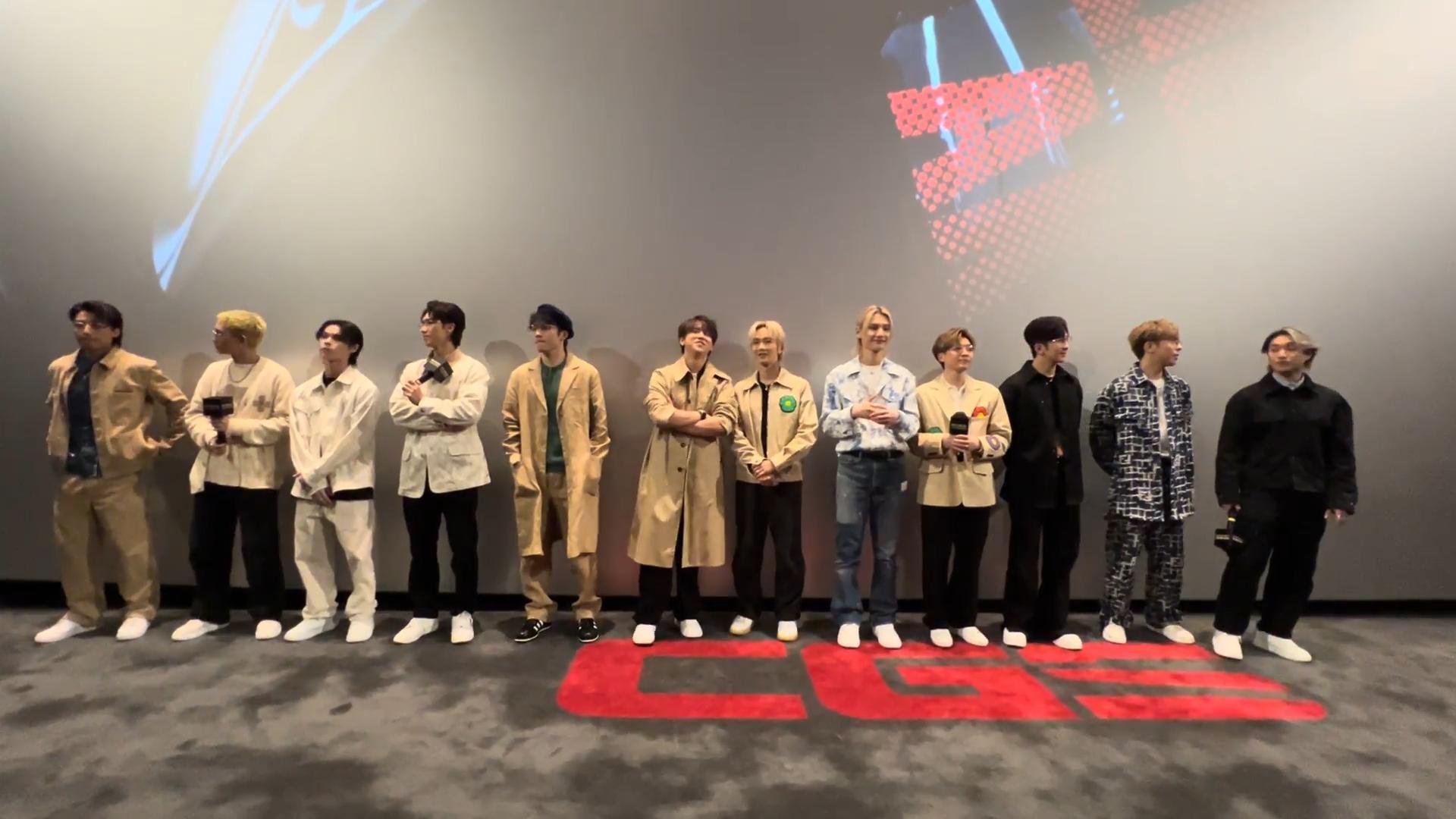 12怪盜｜MIRROR齊人謝票玩大電視 鏡粉排除萬難帶1比1人形立牌返屋企 | am730