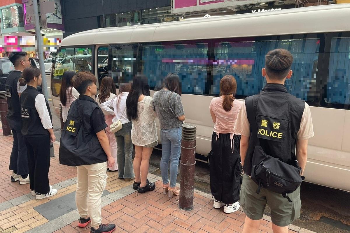 荃灣20名內地女子涉違反逗留條件被捕 年齡介乎26至48歲 | am730