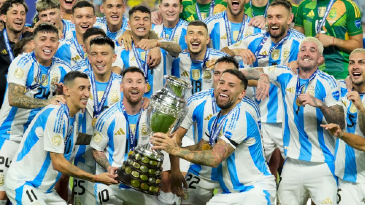 阿根廷捧美洲盃 天使完美告別 | am730