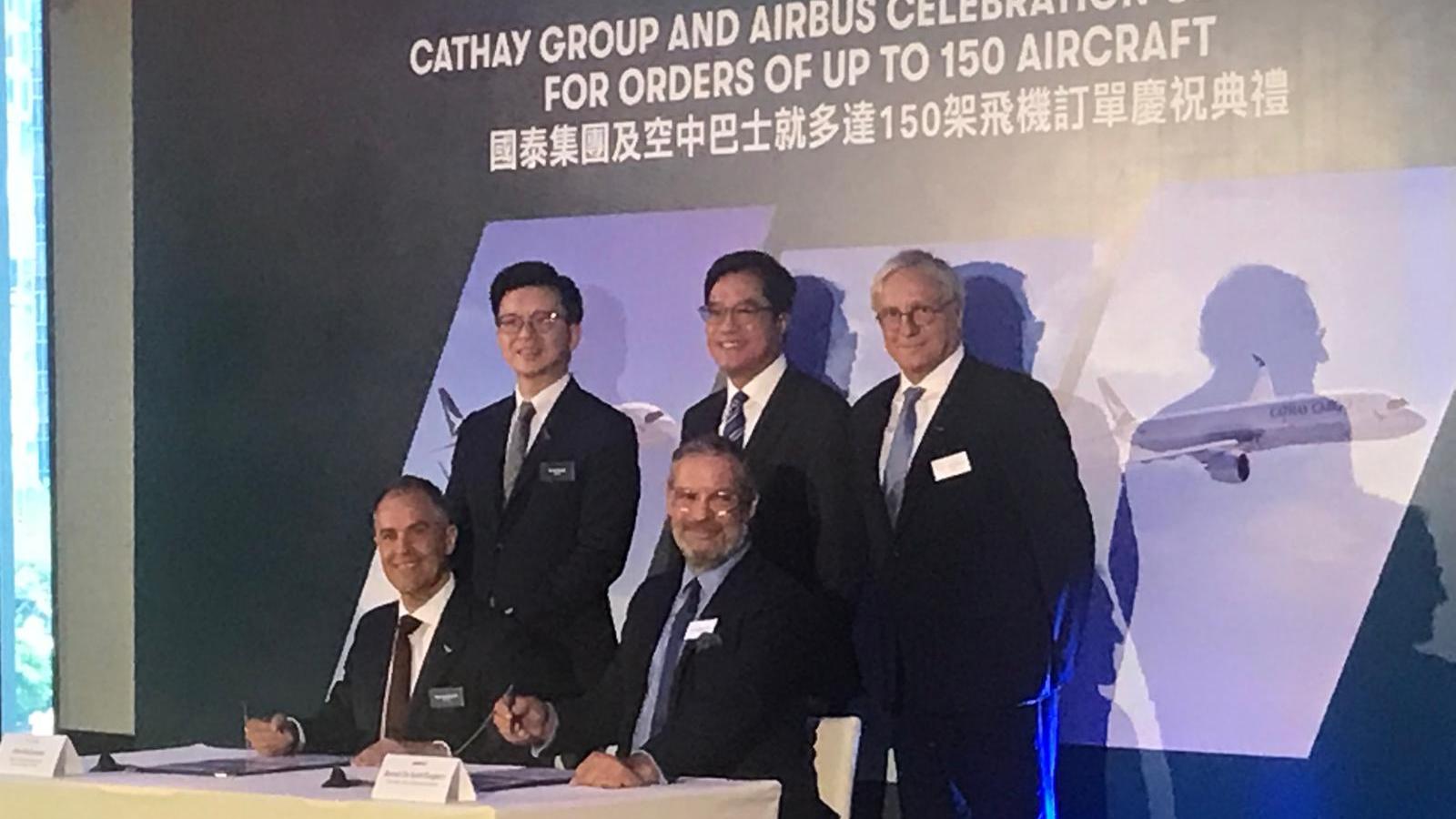 國泰向空中巴士訂150架新飛機 2款窄體客機2026年交付 | am730