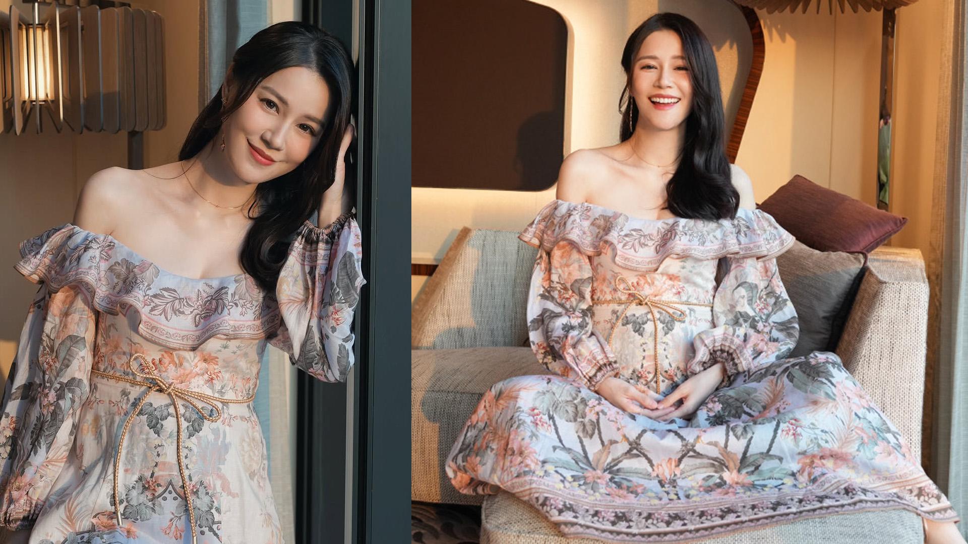 黃翠如享受佗B日子 打扮靚靚出席活動貼相留念 | am730