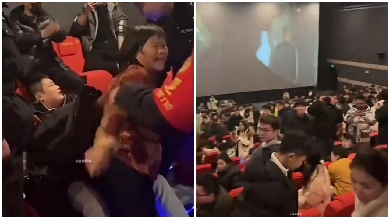 安徽母子睇戲嫌視線不佳強行換位打人 累全場300人退票(有片) | am730