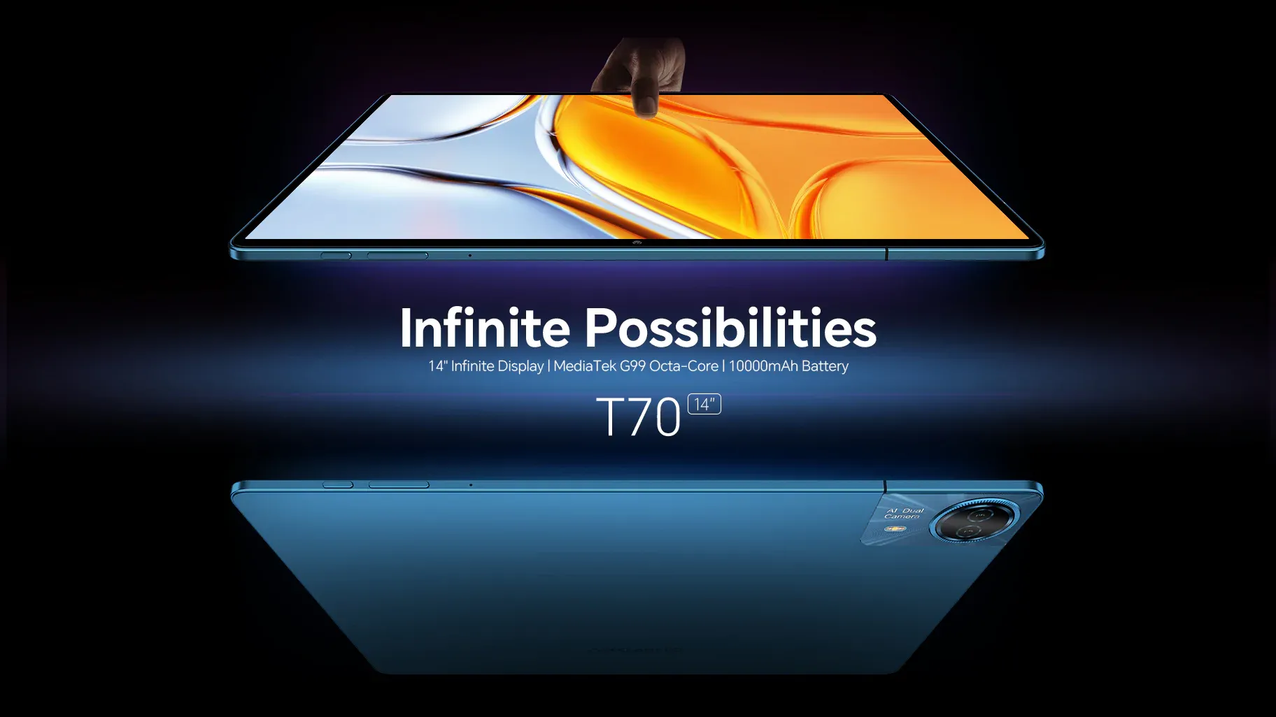 Teclast T70 4G開價$1799 14吋大芒及10000mAh大電 | am730