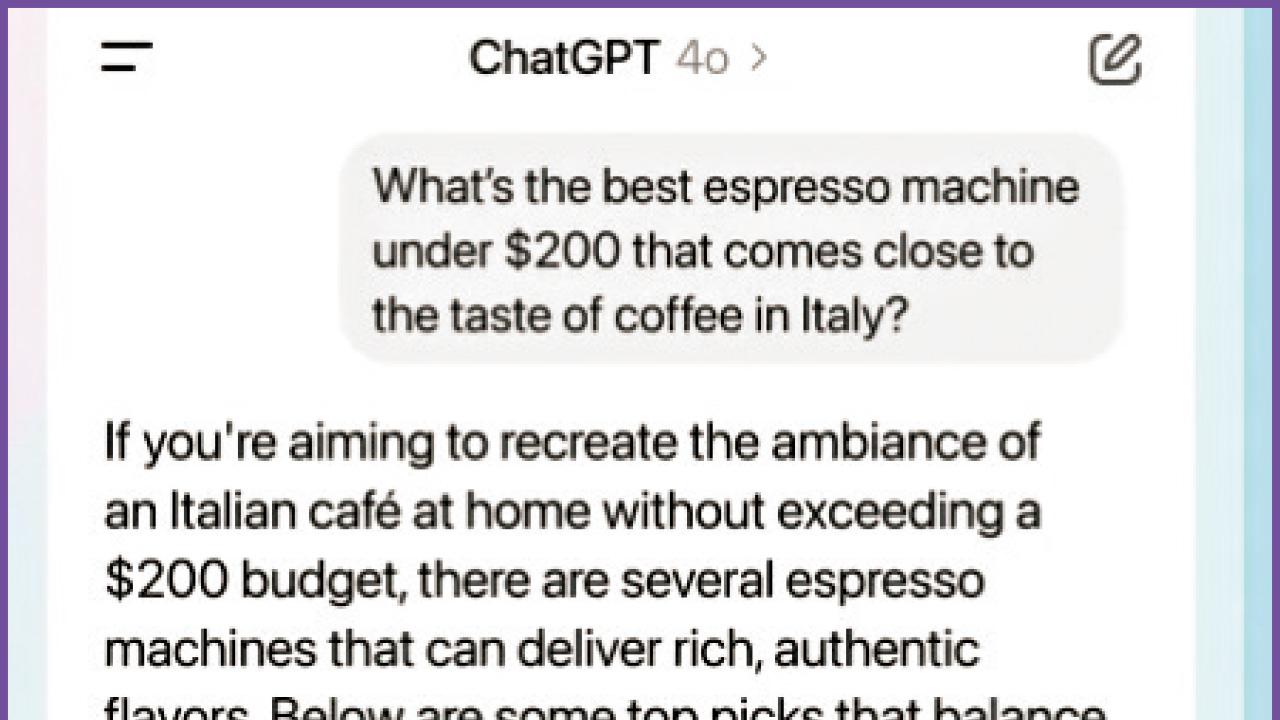 ChatGPT殺入網購界 提供產品比較及購買連結 | am730