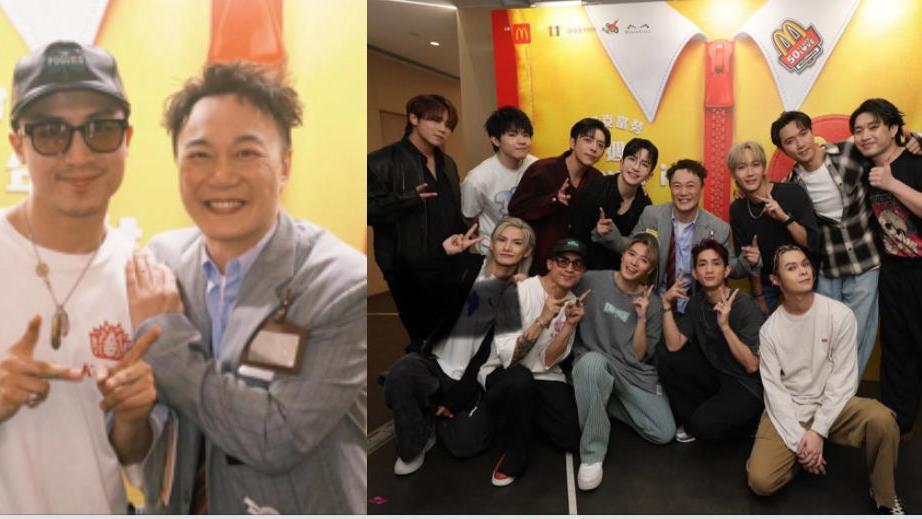 AK獲陳奕迅直呼名字超興奮 MIRROR成員逐一合照猶如「Eason見面祭」(有片) | am730