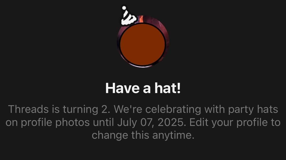 Threads派帽慶生！ 大頭貼戴帽慶祝兩周年 | am730