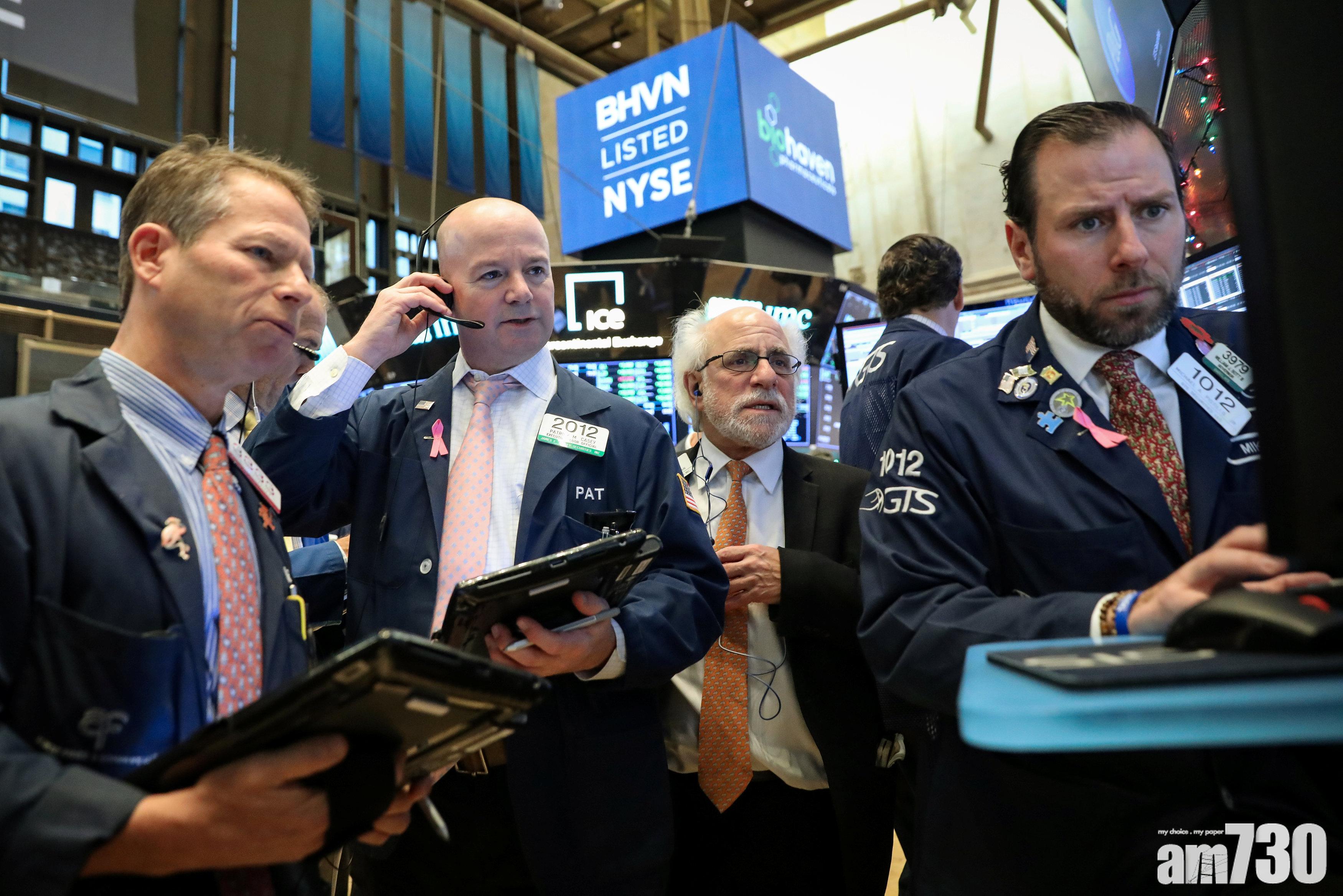 美股早段走低 道指吐逾200點 | am730