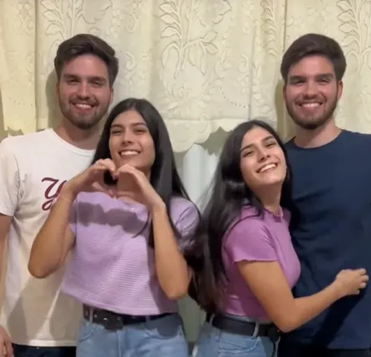 巴西雙胞胎姐妹愛上雙胞胎兄弟 IG分享情侶日常有時「不小心搞錯男友」 | am730